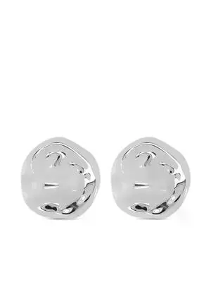 Federica Tosi Round Earrings - Silver