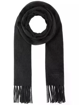 Prada Cashmere Scarf - Grey