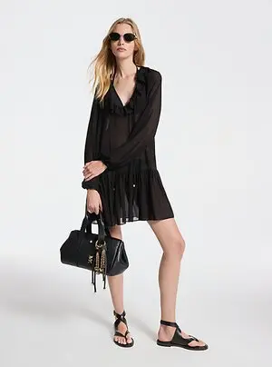 Michael Kors Ruffled Mini Dress
