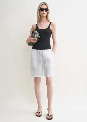 Toteme Monogram Shorts For Women