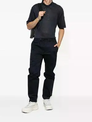 Moncler Linen Polo Shirt