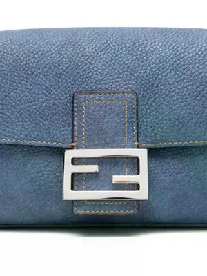 Fendi Baguette Shoulder Bag - Blue