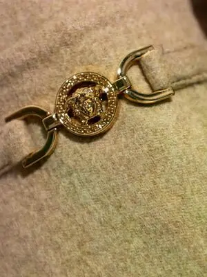 Versace Medusa-embellished Jacket - Neutrals