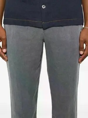 BERWICH Belt-loops Trousers - Blue