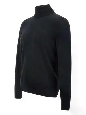 GRAN SASSO Roll Neck Sweater - Black
