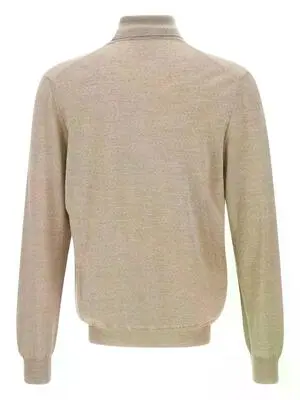 GRAN SASSO Wool Roll Neck Sweater - Neutrals