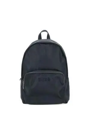 BOSS Logo-print Backpack - Blue