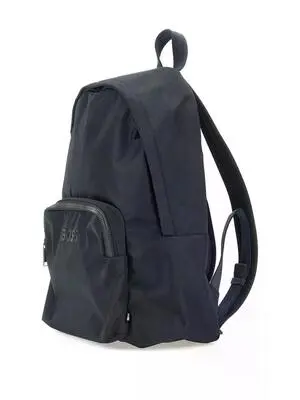 BOSS Logo-print Backpack - Blue