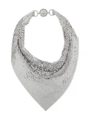 Versace Medusa Chainmail Necklace - Silver
