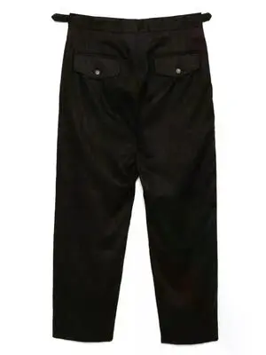 BODE Side-buckle Trousers - Brown