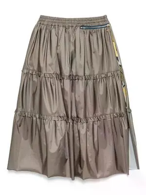 Kolor Layered Skirt - Neutrals