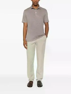 BERWICH Belt-loops Trousers - Neutrals