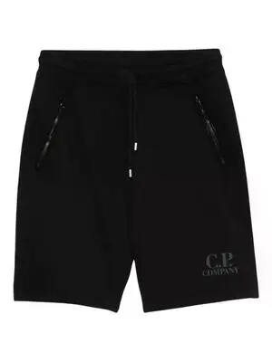 C.p. Company Logo Shorts For Men