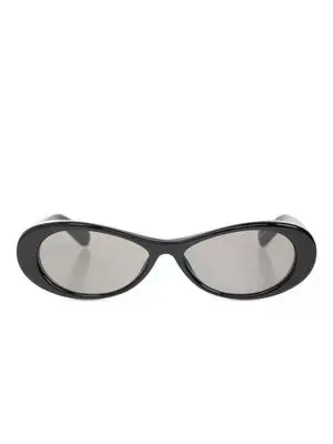 Jacquemus Logo-print Sunglasses - Black