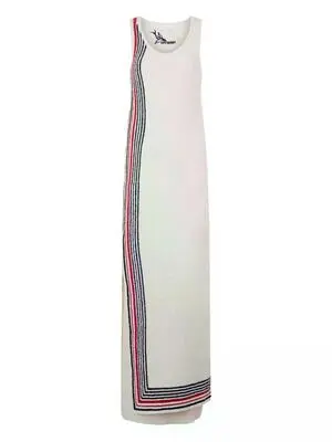 Rabanne Striped Sleeveless Maxi Dress
