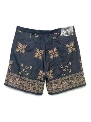 EGONLAB Embroidered Lace Shorts
