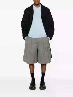 Comme Des Garçons Plaid Tailored Shorts