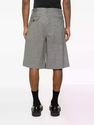 Comme Des Garçons Plaid Tailored Shorts