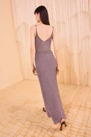 Ulla Johnson Renae Rib-knit Maxi Skirt - Pewter