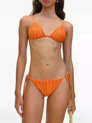 Cult Gaia Mina Bikini Bottom - Orange