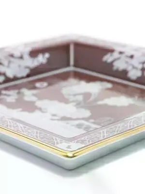 GINORI 1735 Floral-print Decorative Tray