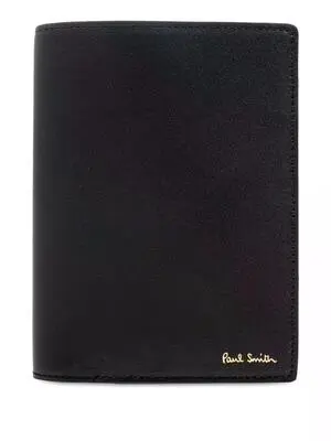 Paul Smith Signature-stripe Wallet - Black