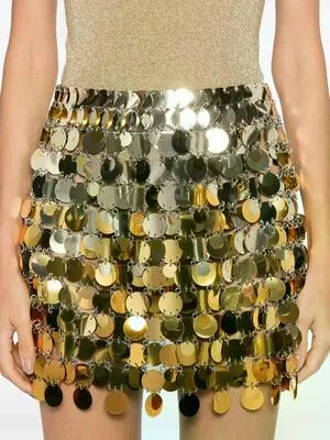 Rabanne Gradient-effect Mini Skirt