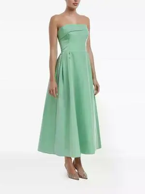 POST MERIDIEM Strapless Midi Dress