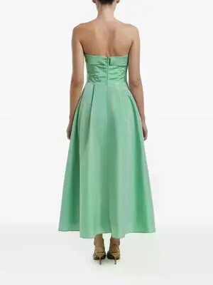 POST MERIDIEM Strapless Midi Dress