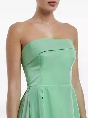 POST MERIDIEM Strapless Midi Dress