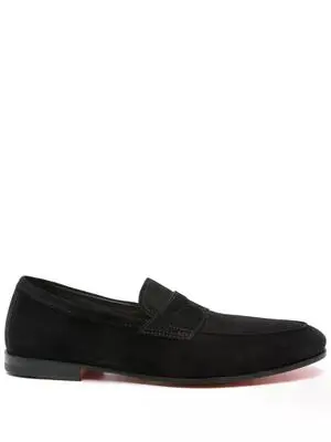 Santoni Suede Loafers