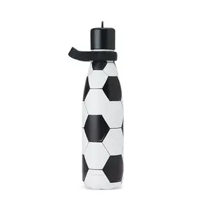 S'WELL Original Bottle With Flip Straw Cap, 17 Oz - Goals