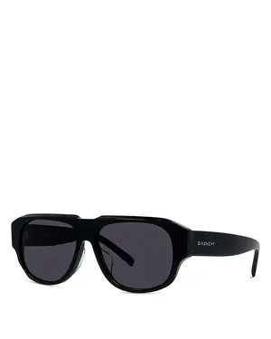 Givenchy Geometric Sunglasses - Black/smoke