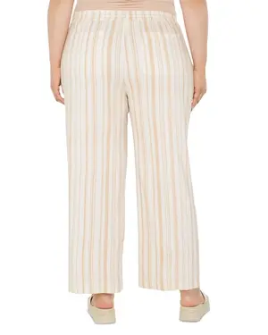 LIVERPOOL Striped Pull-on Pants