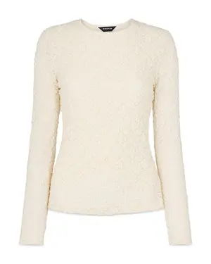 Whistles Lace Long-sleeve Top