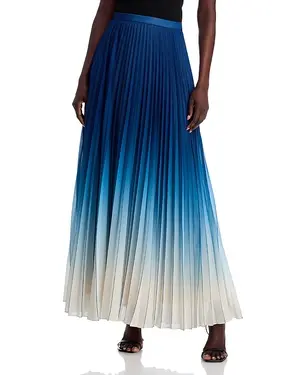 UNGARO Lila Pleated Skirt