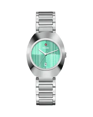 RADO Diastar Original Automatic Watch, 30mm - Teal/silver