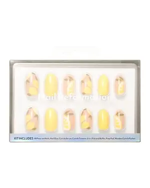 NAIL REFORMATION Press On Nails Lemon Twist