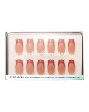 NAIL REFORMATION Press On Nails - Ruby Sparkle