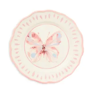 MACKENZIE-CHILDS Butterfly Hill Salad Plate - No Color