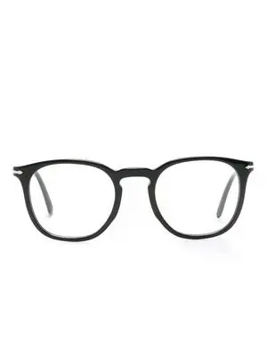 Persol Round Frame Eyeglasses - Black