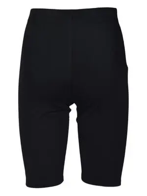 JIL SANDER Cotton Biker Shorts - Black