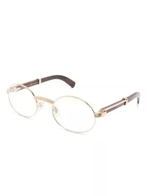 CARTIER Oval-frame Glasses