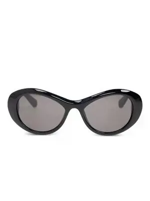 Jacquemus Logo-print Sunglasses - Black