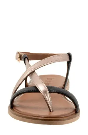 BUENO Harriot Ankle Strap Sandal - Black Multi