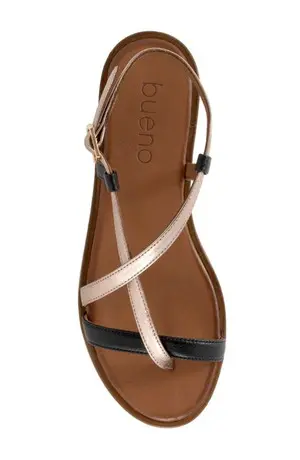 BUENO Harriot Ankle Strap Sandal - Black Multi
