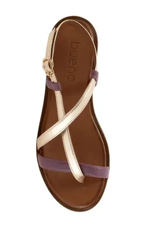 BUENO Harriot Ankle Strap Sandal - Purple Multi