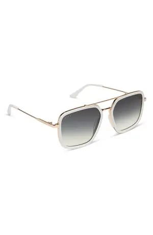 DIFF Jordan 57mm Navigator Sunglasses