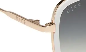 DIFF Jordan 57mm Navigator Sunglasses