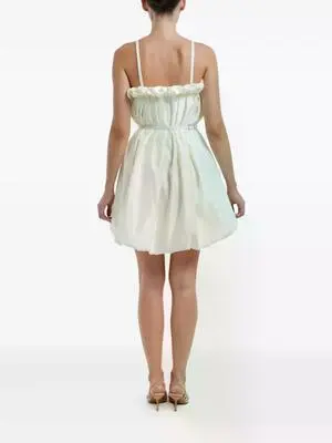 POST MERIDIEM Draped Thin-strap Mini Dress